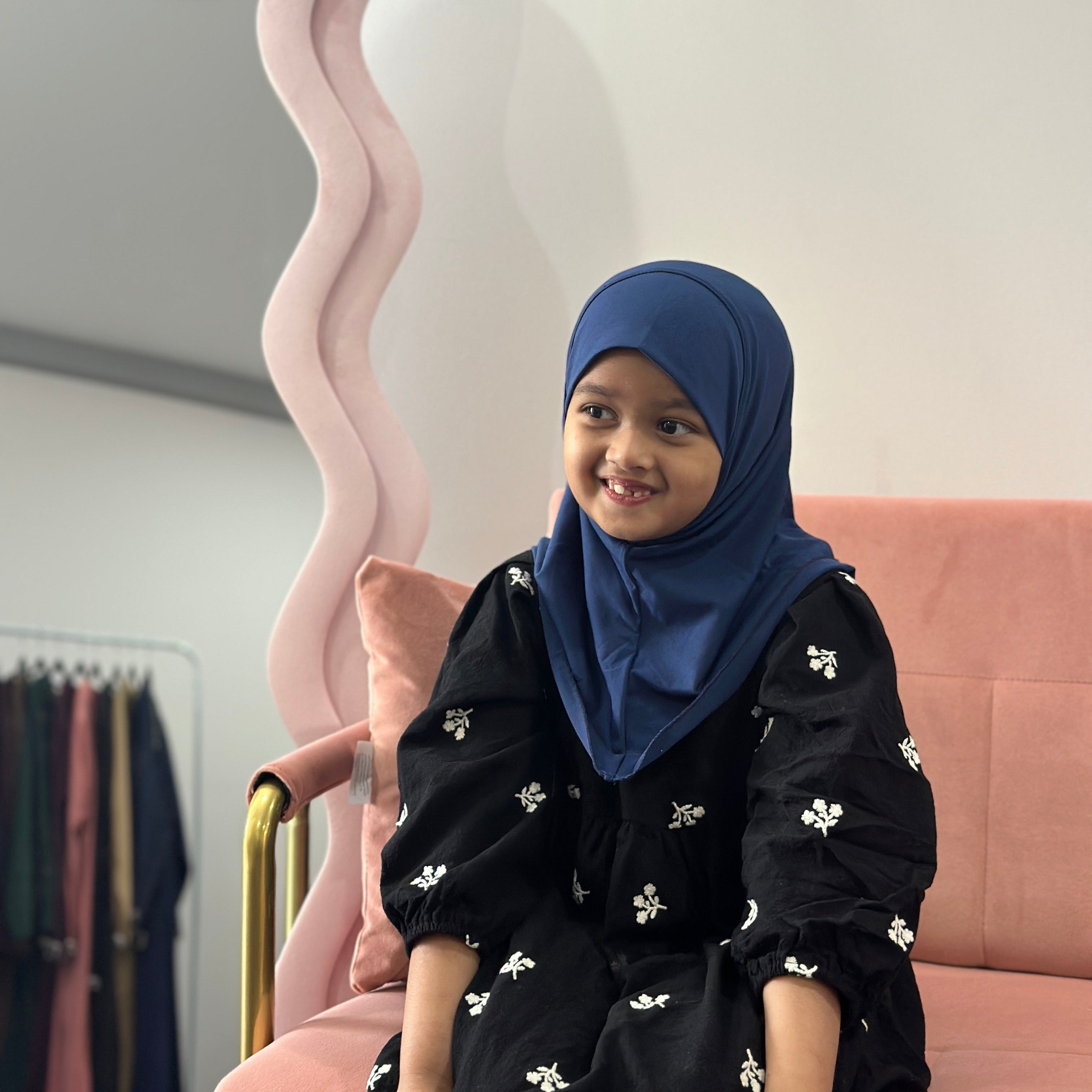 Amina Kids Hijab | Crystal Jersey | Ages 1–6 | Hijabaan NZ